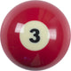 Action RBSTD Standard Pool Replacement Ball - Billiard & Pool Center
